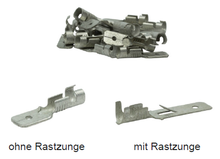 Flachstecker, Flachsteckhülsen, Kabelschuhe - Carola Bornemann ...